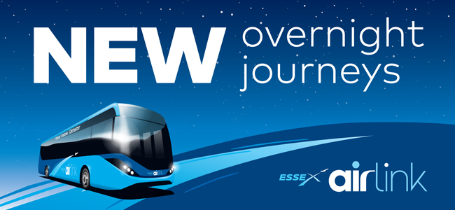 First Bus offers Overnight Options for X20 Service to Stansted Airport | First Bus